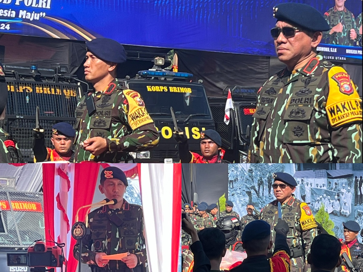 Brimob Polri Rayakan HUT ke-79, Wakapolda Maluku Utara “Terima Kasih Atas Dedikasi Brimob untuk ...