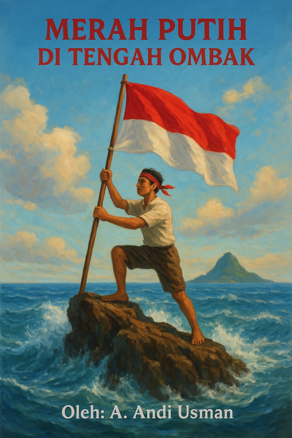 Merah Putih di Tengah Ombak - teropongmalut.com